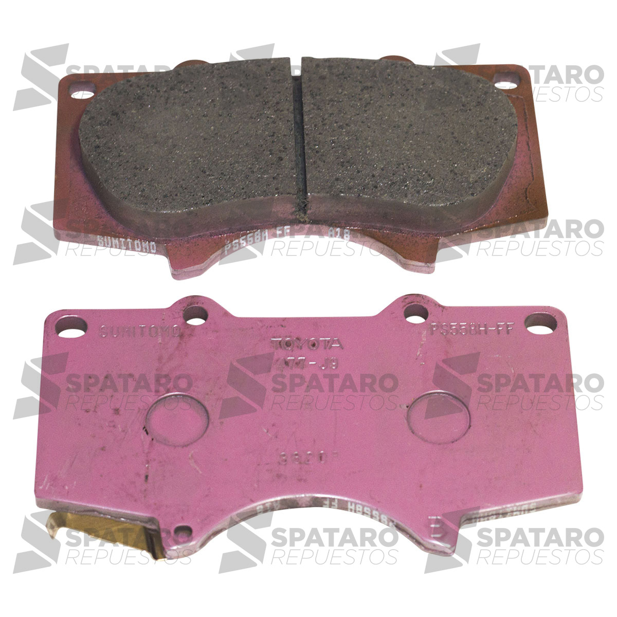 PASTILLA DE FRENO TOYOTA HILUX 2009-2018 SW4 2005-2015 LARGO 134.5 MM