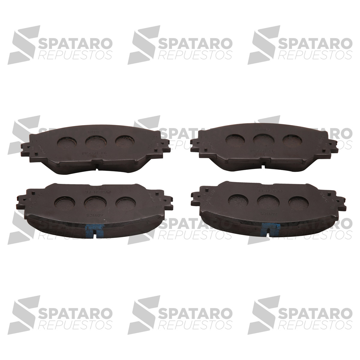 PASTILLAS DE FRENO DELANTERA TOYOTA RAV4 2005-2017 ORIGINALES ...