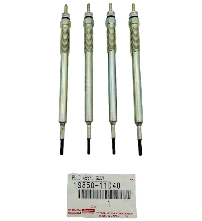 JUEGO 4 BUJIAS DE PRECALENTAMIENTO HILUX-SW4 2016-2024 Original ...
